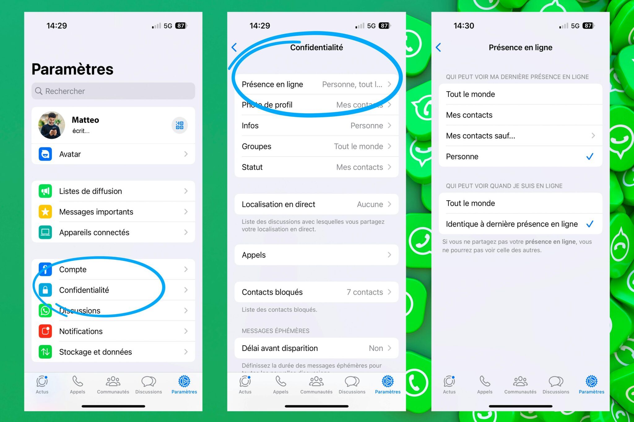 Statut en ligne: WhatsApp: tu devrais activer cette nouvelle fonction ...